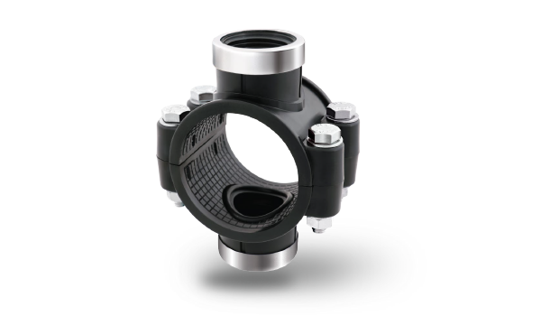 Double Ended Clamp Saddle With Stainless Bolt (AISI304) Steel ...